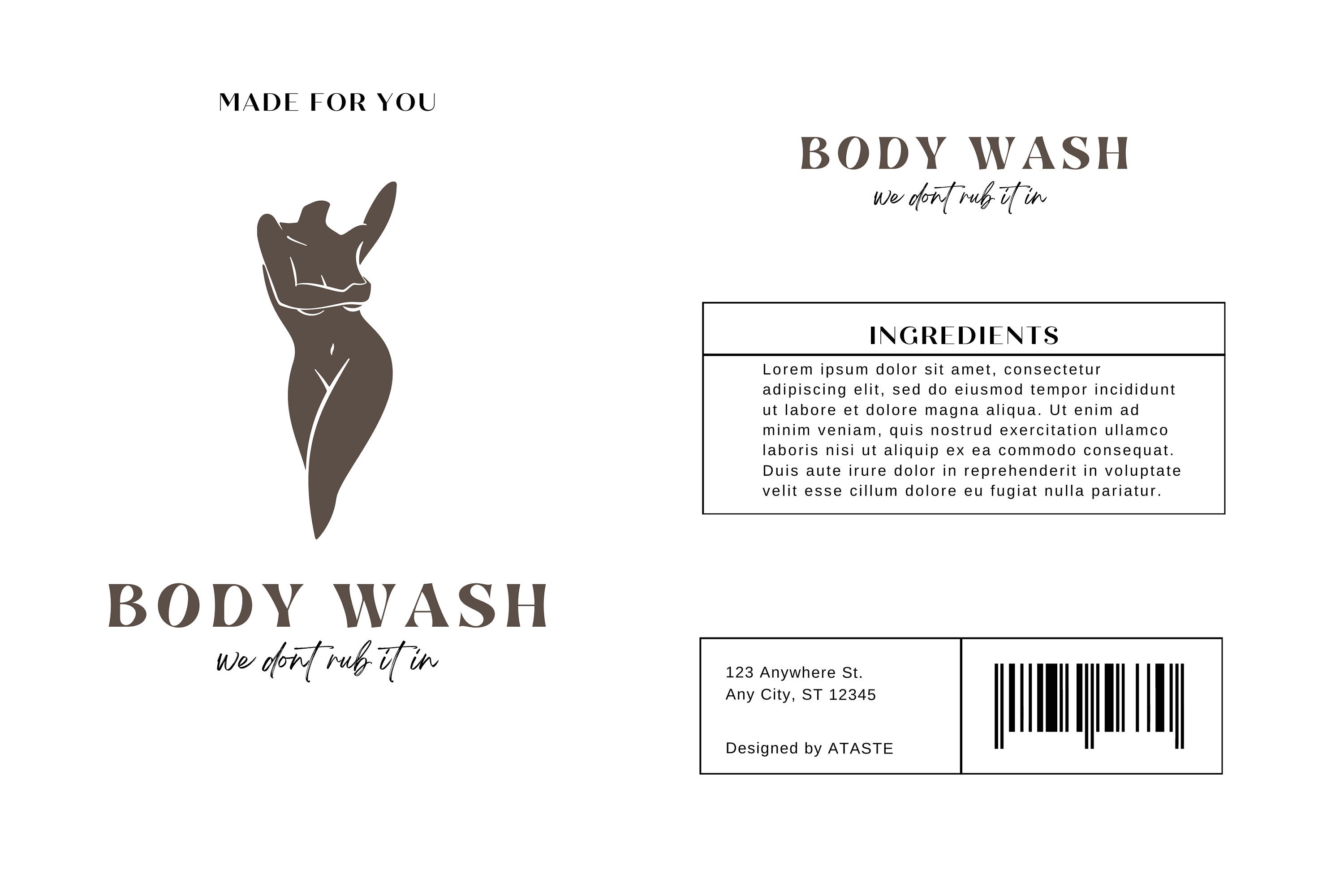 Printable Dispenser Labels, Design Soap Dispenser Labels, Soap Bottle ...