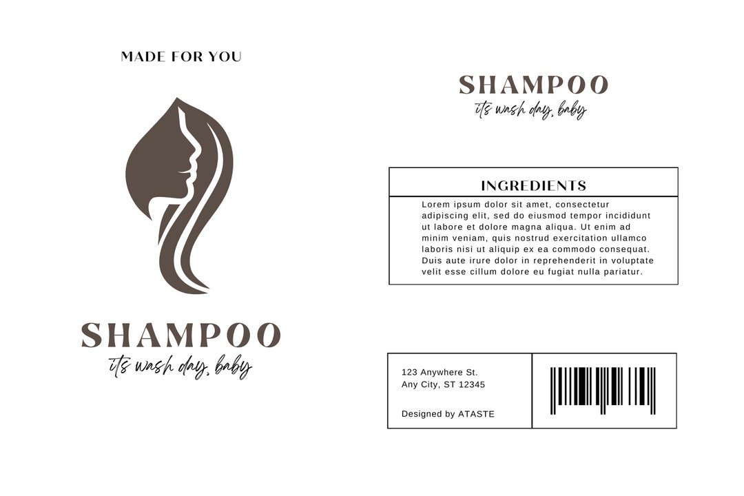 Printable Dispenser Labels, Design Soap Dispenser Labels, Soap Bottle ...