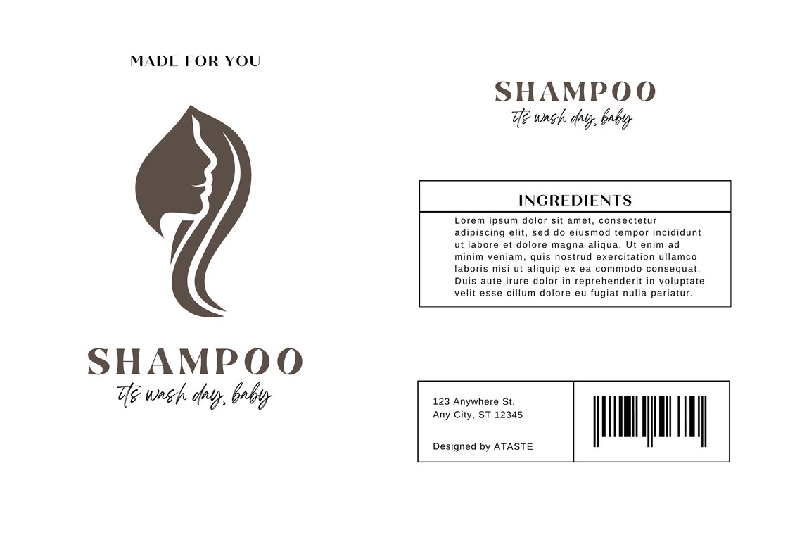 Printable Dispenser Labels, Design Soap Dispenser Labels, Soap Bottle ...