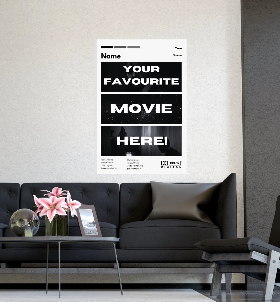 Custom Movie Poster - Etsy