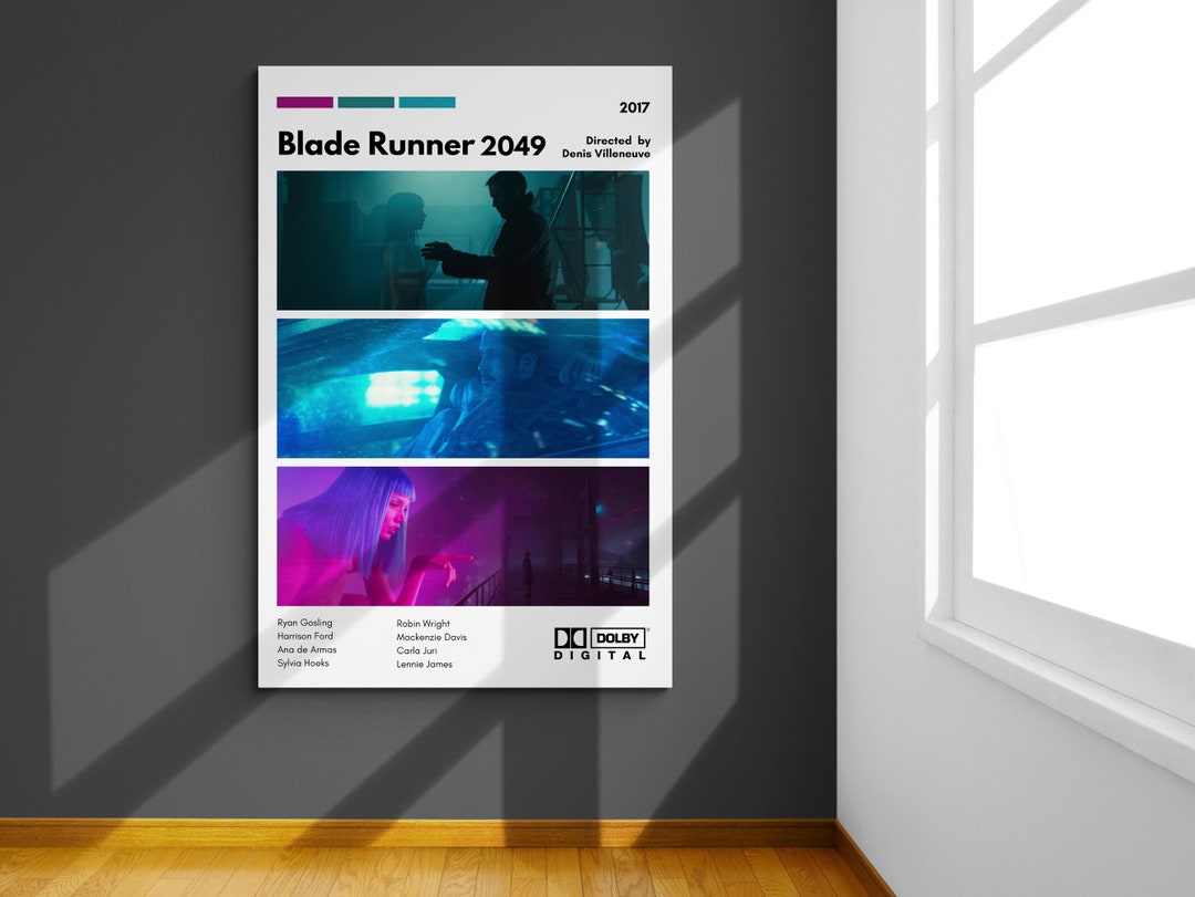 Blade Runner 2049 Movie Canva - Etsy