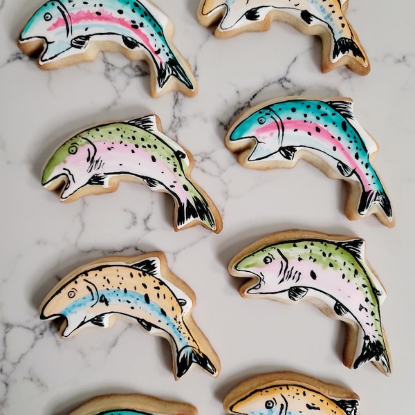 Fish Cookies - Etsy