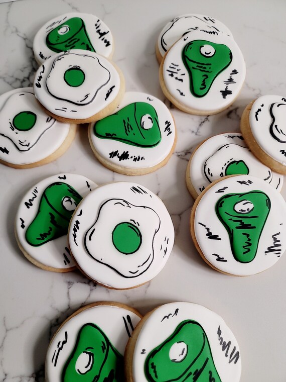 Green Eggs And Ham Cookies