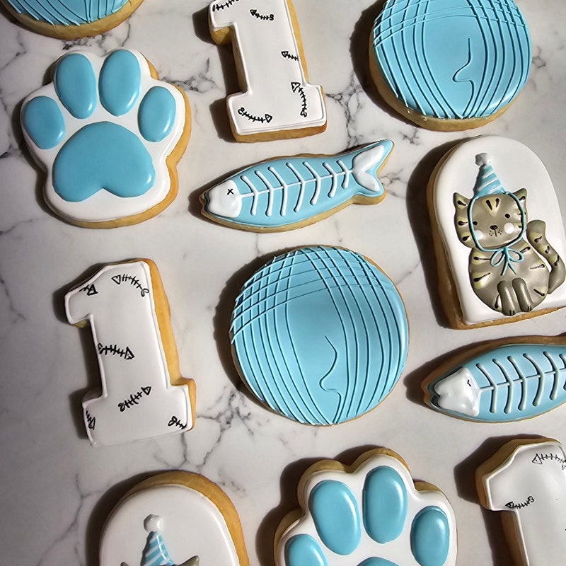 Cat Cookies - Etsy