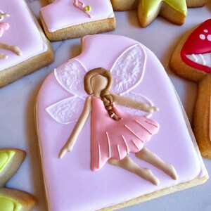 Fairy Garden Sugar Cookies, Girly Birthday Cookies - Etsy