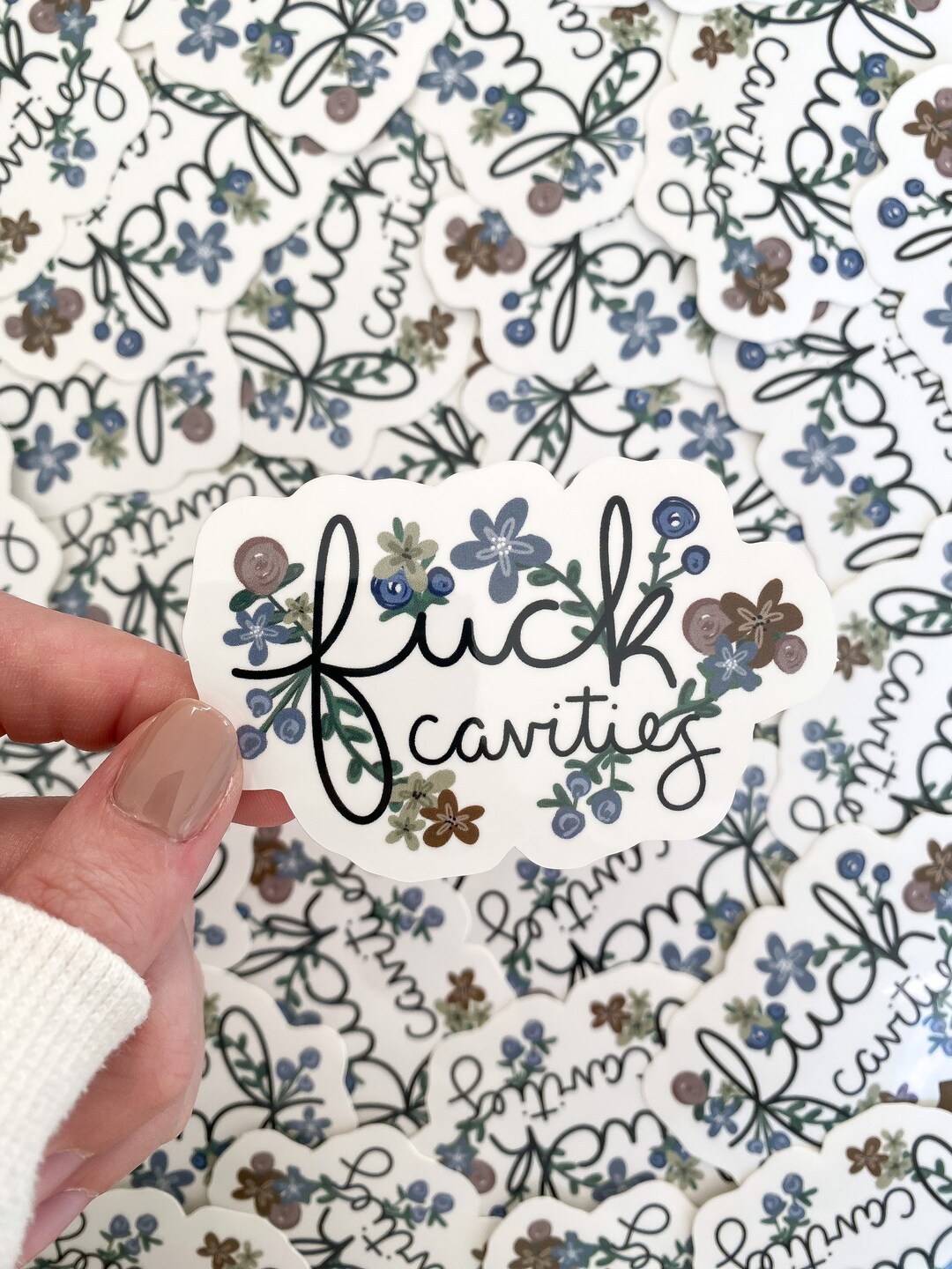 F*ck Cavities Vinyl Sticker / Dental Stickers / Hygienist Stickers ...