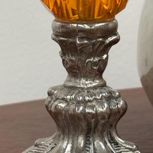 Tiny Electrified Vintage Candiestick Lamp - Etsy