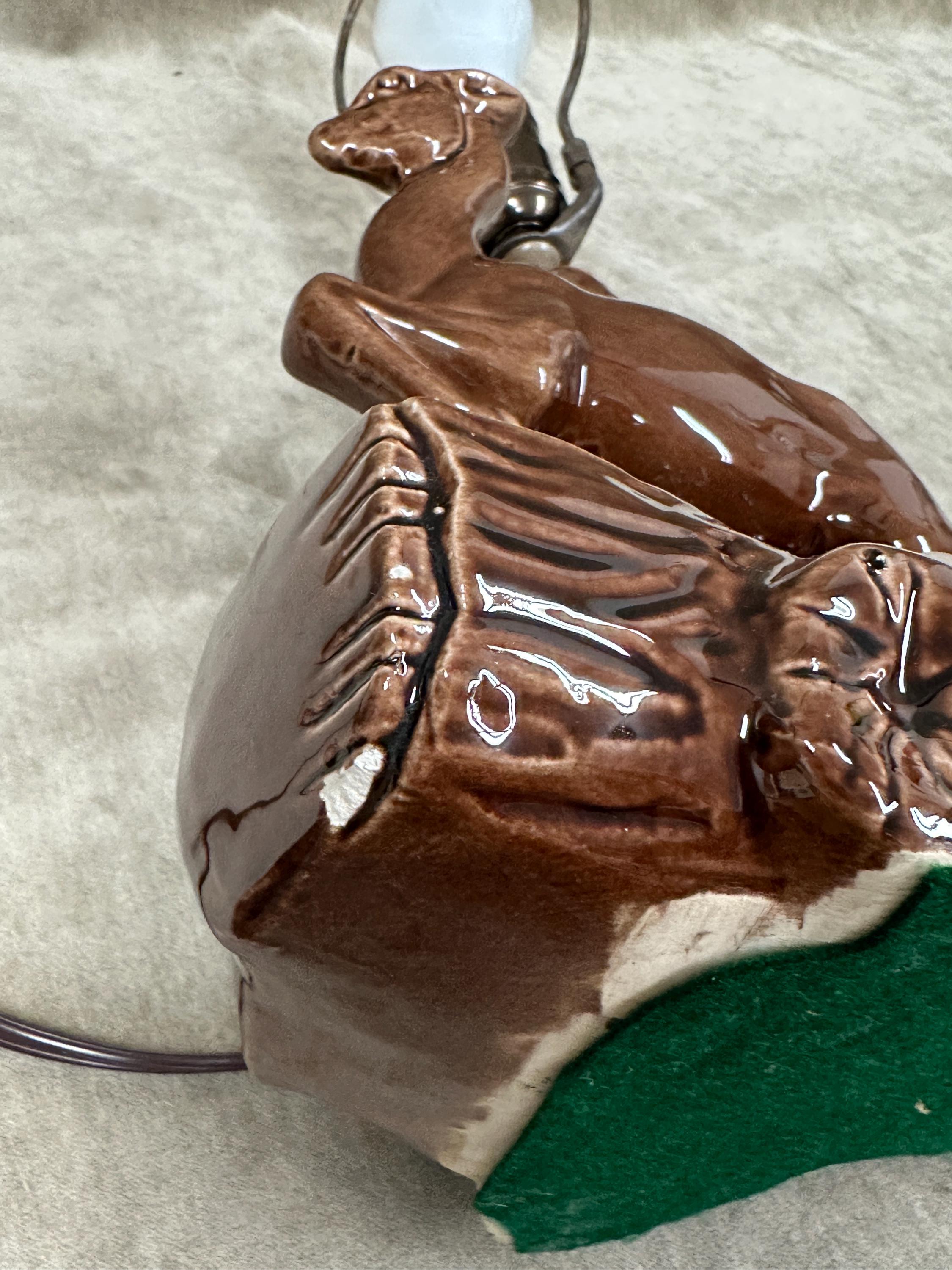 Leaping Doe MCM Lamp - Etsy