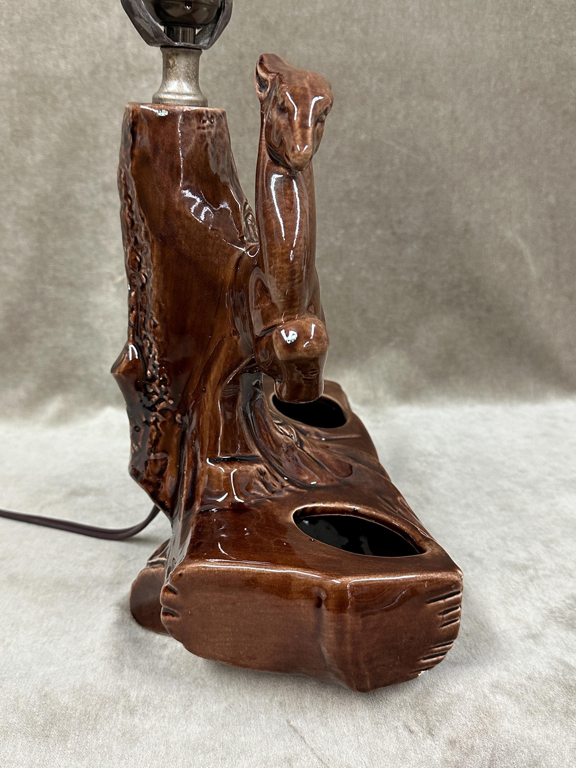 Leaping Doe MCM Lamp - Etsy