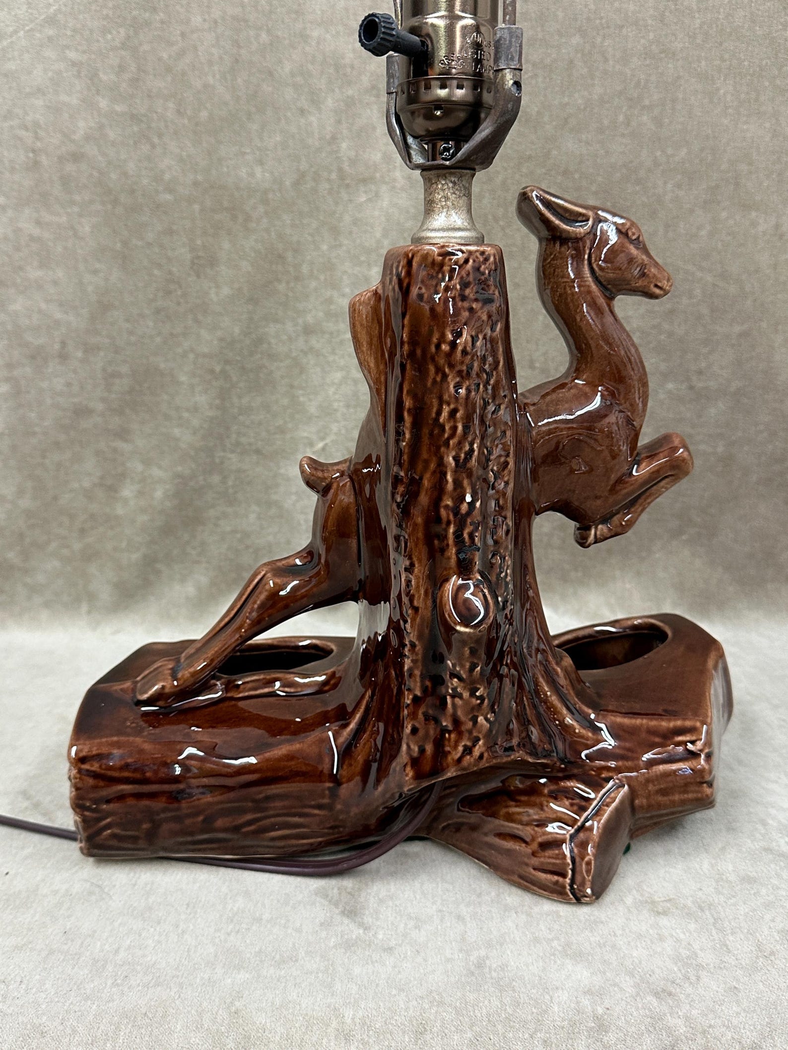 Leaping Doe MCM Lamp - Etsy