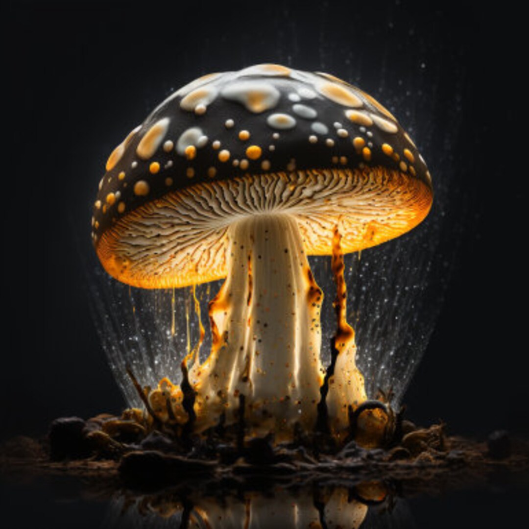 Run Wild Realistic Mushroom - Etsy