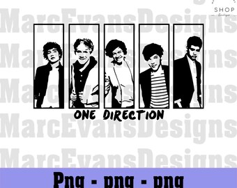 One Direction Svg - Etsy Australia