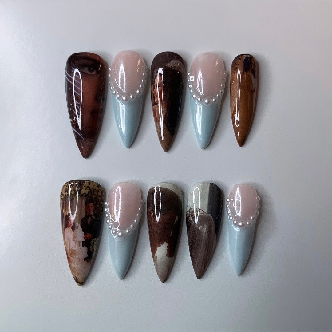 Priscilla Movie Press on Nails - Etsy
