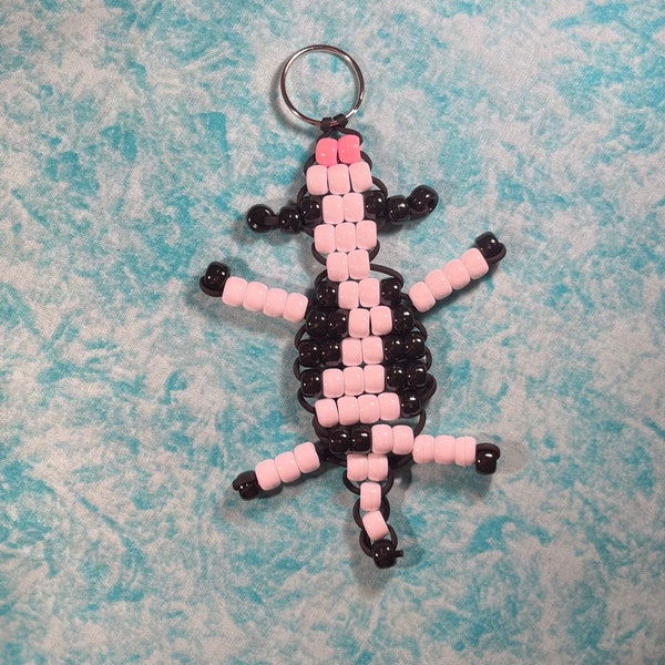 Pony Bead Keychain - Etsy