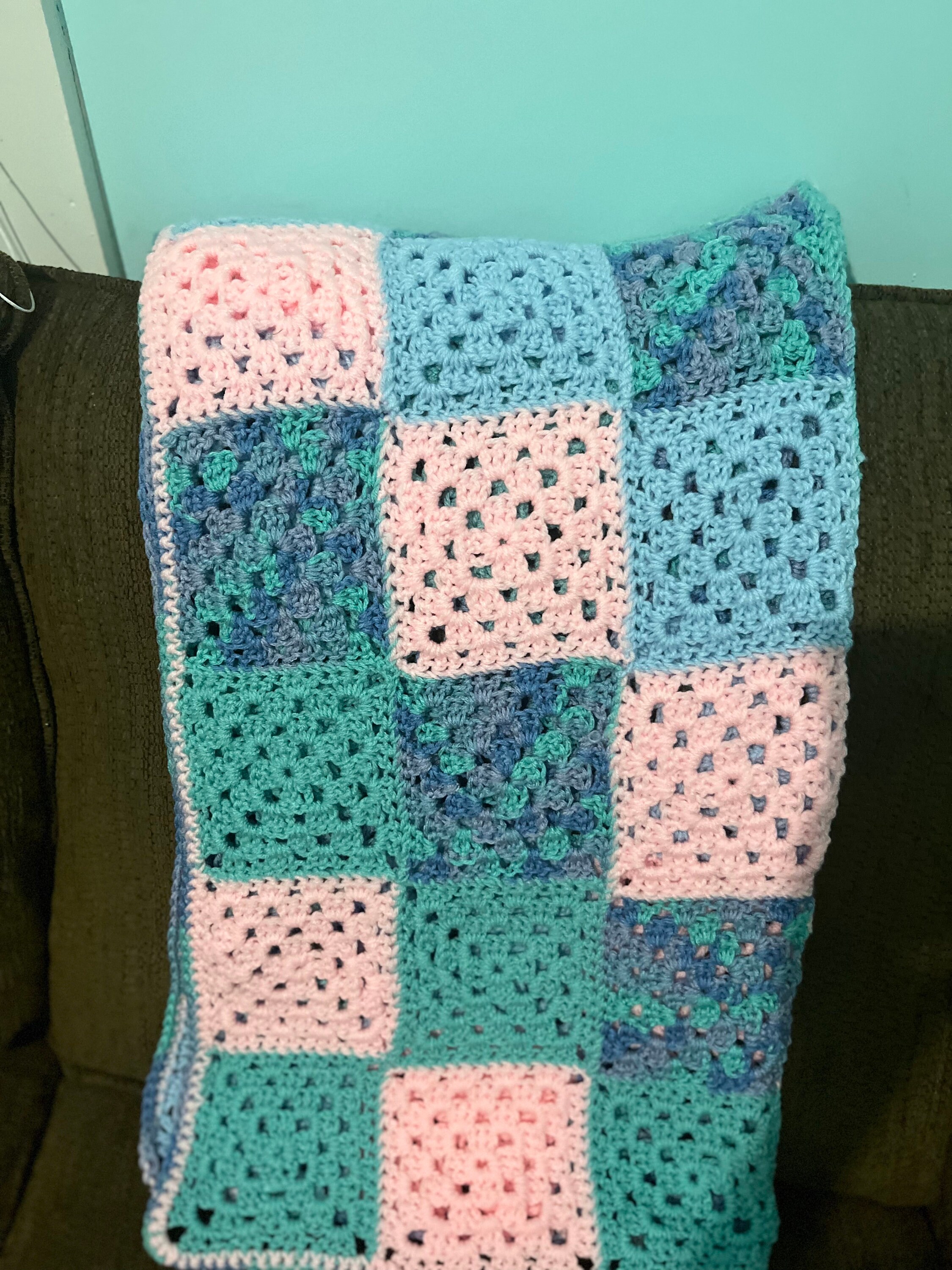 Homemade Crochet Afghan - Etsy