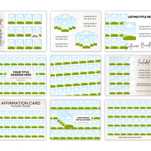 MOCKUPS for AFFIRMATION CARDS, Selfcare Card Deck, Inspiring ...