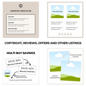 Printing Size Digital Downloads, Guide and Instructions Printable ...
