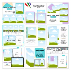 Teachers Pay Teachers, Digital Seller Mockup Bundle, Editable Canva ...