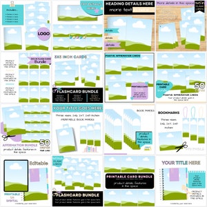 Teachers Pay Teachers, Digital Seller Mockup Bundle, Editable Canva ...