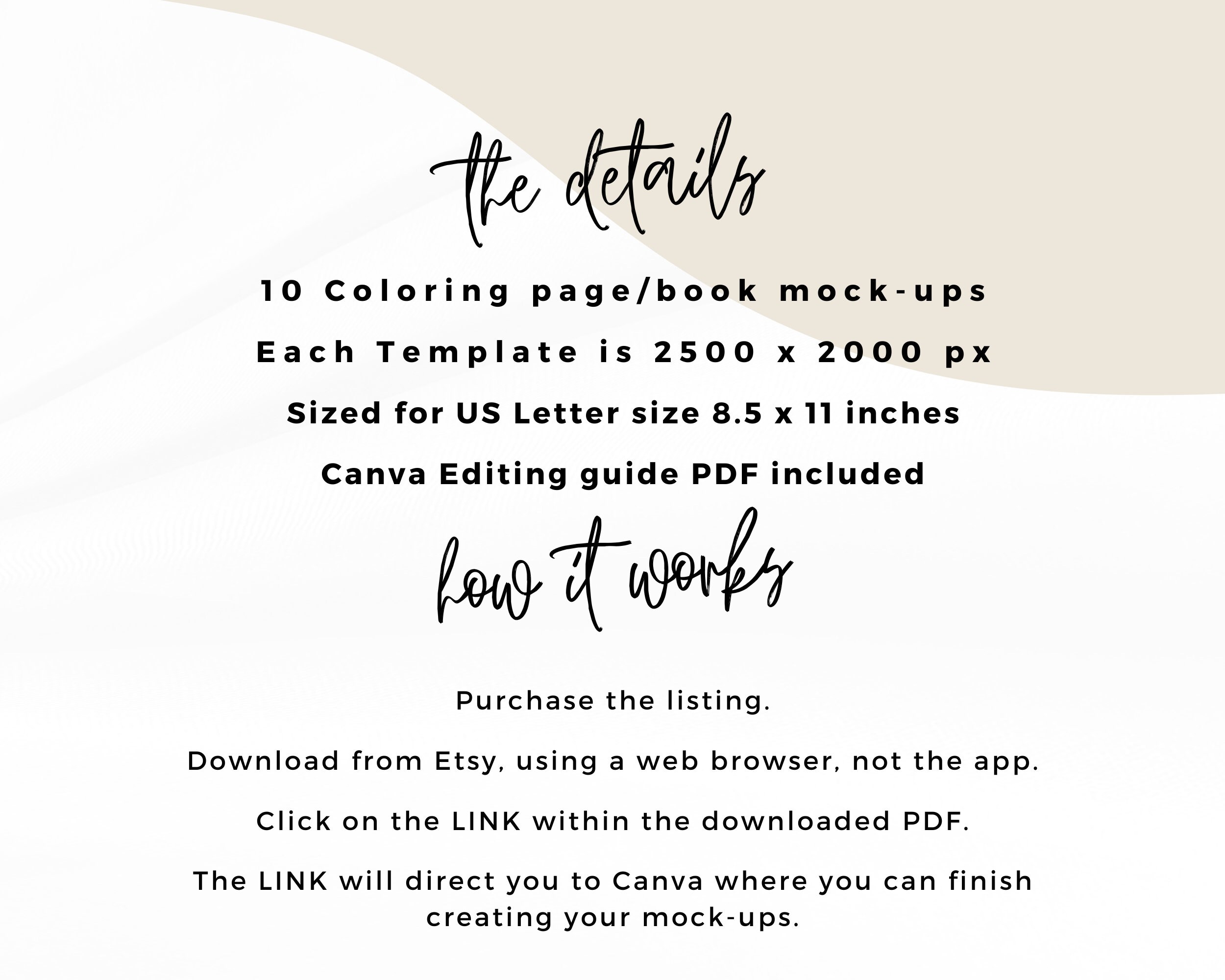 Coloring Book Display Canva Coloring Book Mock Up - Etsy Canada