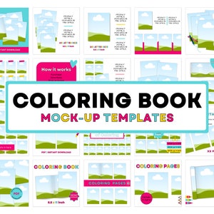 Coloring Book - Etsy