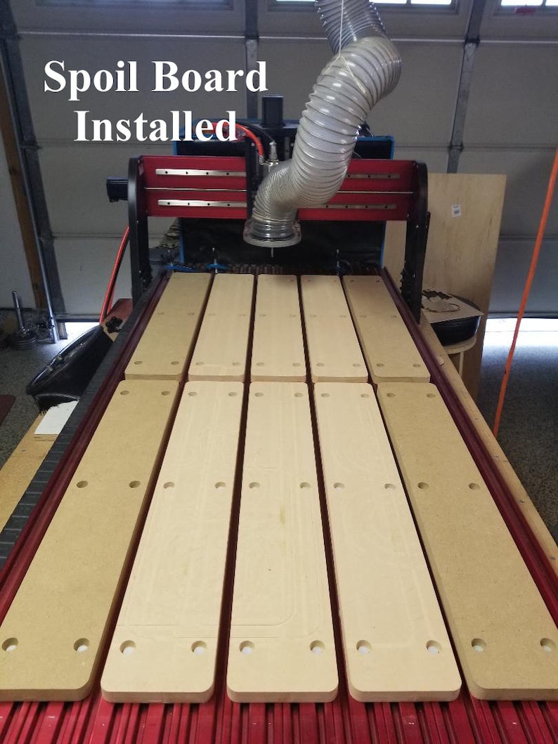 Spoil Board Next Wave HD520 HD510 CNC Vectric Vcarve Pro Aspire Cut2d ...