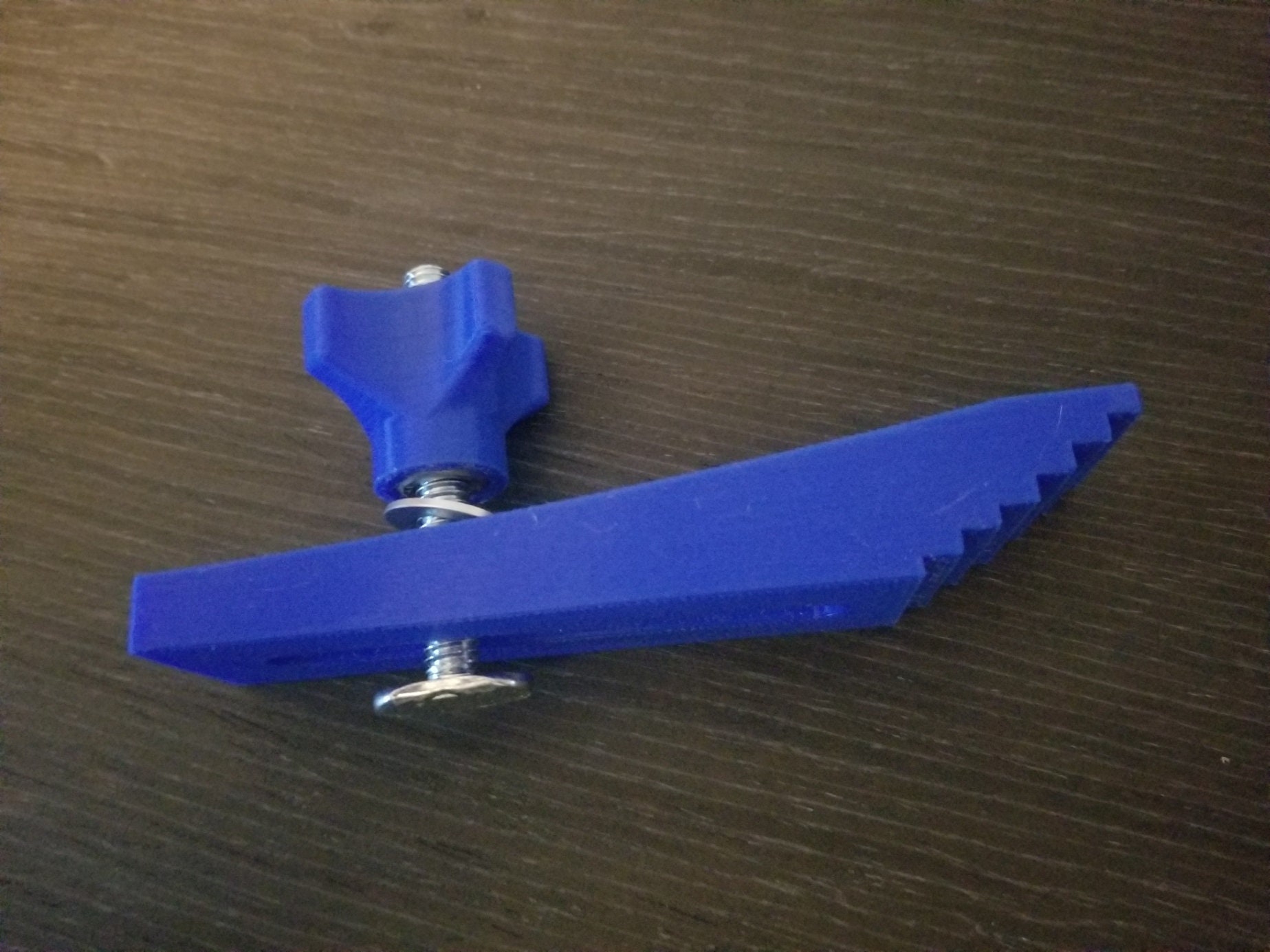 3D Printed CNC Clamp and Knob for CNC Machining. Fastening Tooling ...