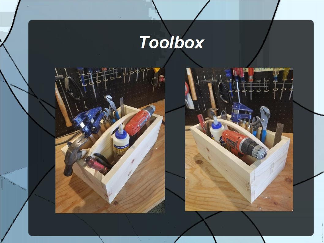 Tool Box, Tool Holder, CNC Project, Wood Toolbox, Tools, Tool Storage ...