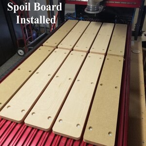 Spoil Board Next Wave HD520 HD510 CNC Vectric Vcarve Pro Aspire Cut2d ...