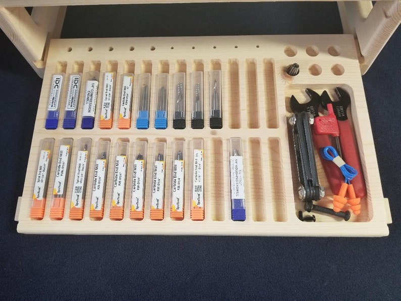 CNC Bit Holder, CNC Tools, CNC Bit Organizer, Cnc Bit Holder, Tool ...