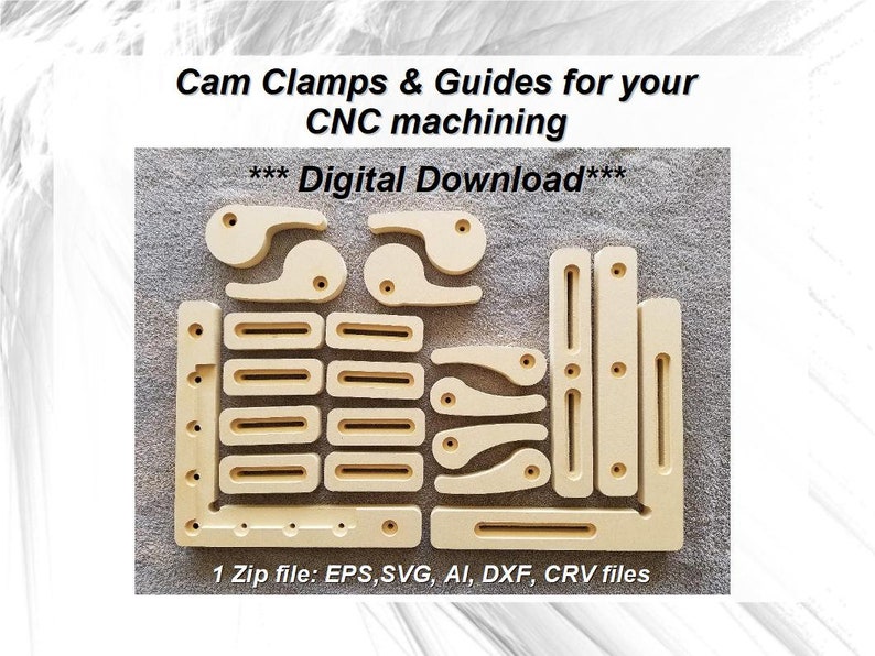 Alignment Guides Cam Clamps for CNC Router Mounting and Support - Etsy UK
