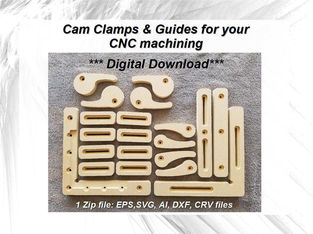 Alignment Guides Cam Clamps for CNC Router Mounting and Support - Etsy