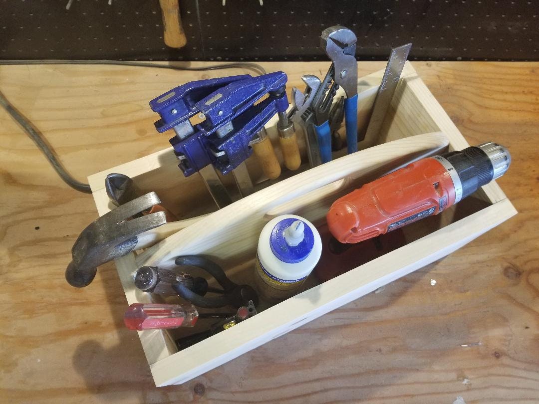 Tool Box, Tool Holder, CNC Project, Wood Toolbox, Tools, Tool Storage ...