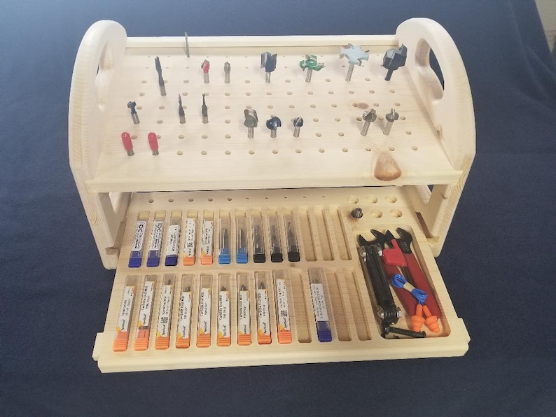 CNC Bit Holder, CNC Tools, CNC Bit Organizer, Cnc Bit Holder, Tool ...
