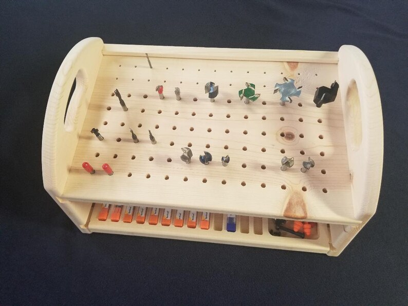 CNC Bit Holder, Tool Organizer Plans (digital Download) - Etsy