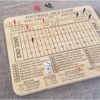 Football Dice Board Game Template for CNC and Laser - Etsy Canada