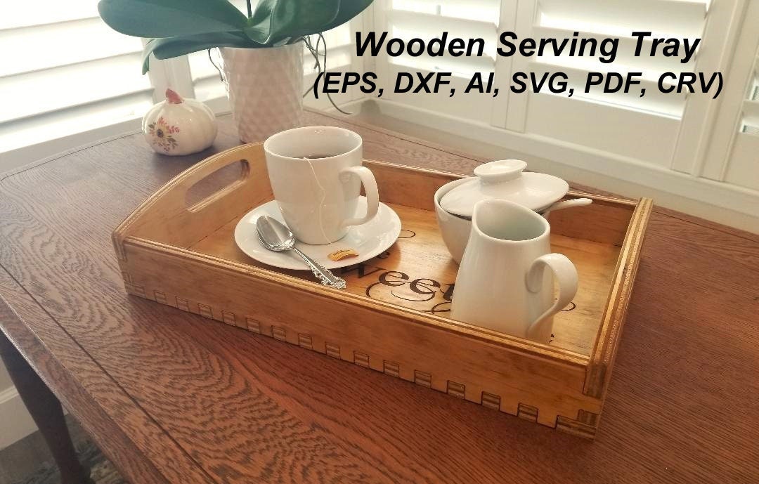 Serving Tray, Food Tray, Dining Tray, TV Tray, Morning Tea, Morning ...