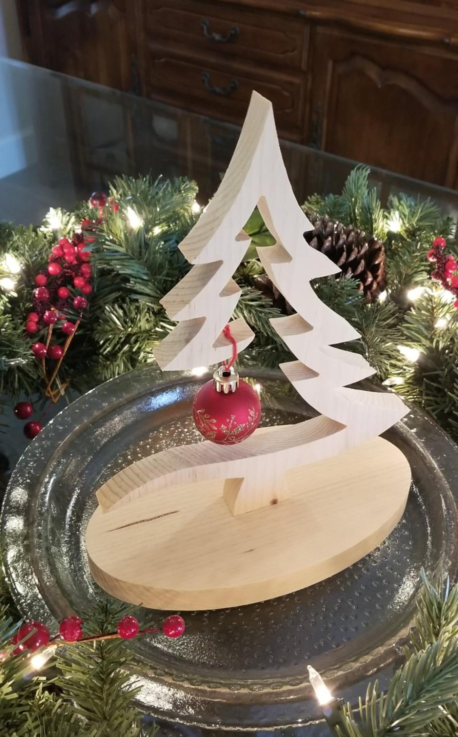 Christmas Tree Decoration, Vcarve Pro, Digital File, Holiday Gifts ...