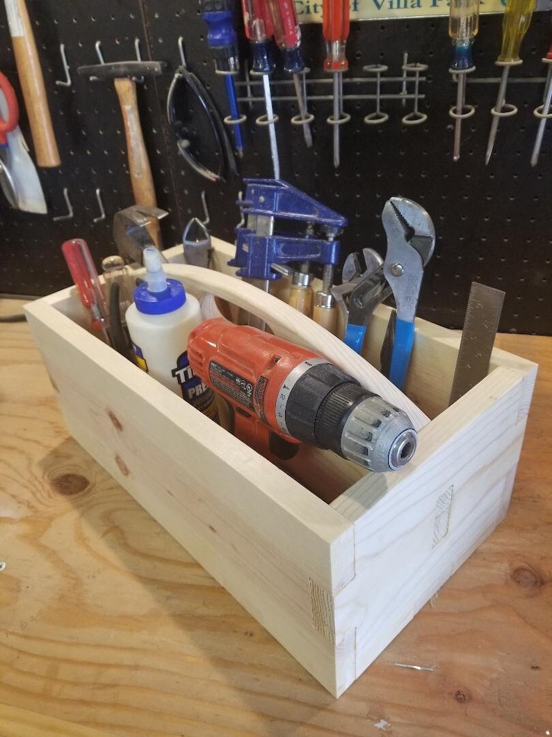 Tool Box, Tool Holder, CNC Project, Wood Toolbox, Tools, Tool Storage ...
