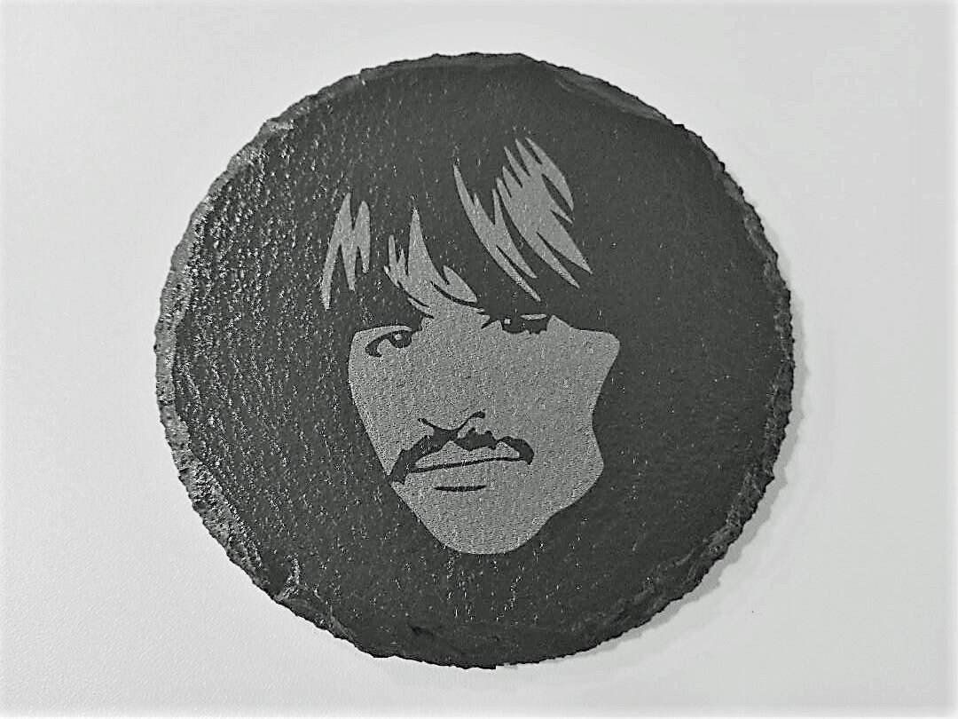 Beatles Drink Coasters, the Fab Four Slate Beatles Coasters, the ...