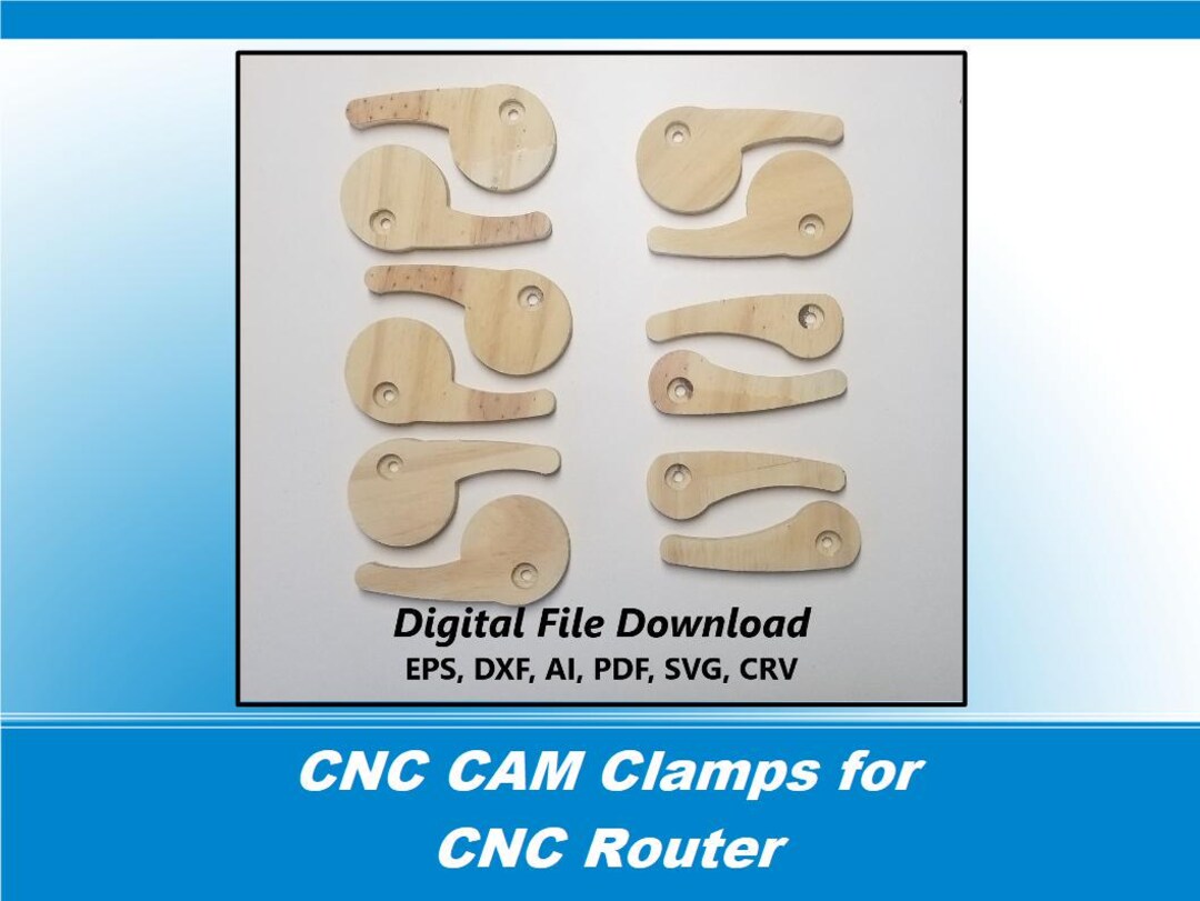 CNC Router Cam Clamps, Hold Down Clamp, CNC Tools, Fastening Tools ...