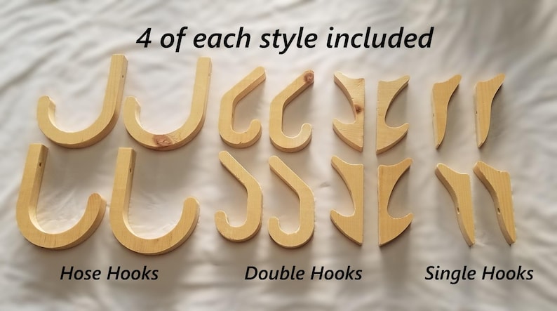Wood Wall Hooks CNC Files, Coat Hangers (digital Download) - Etsy