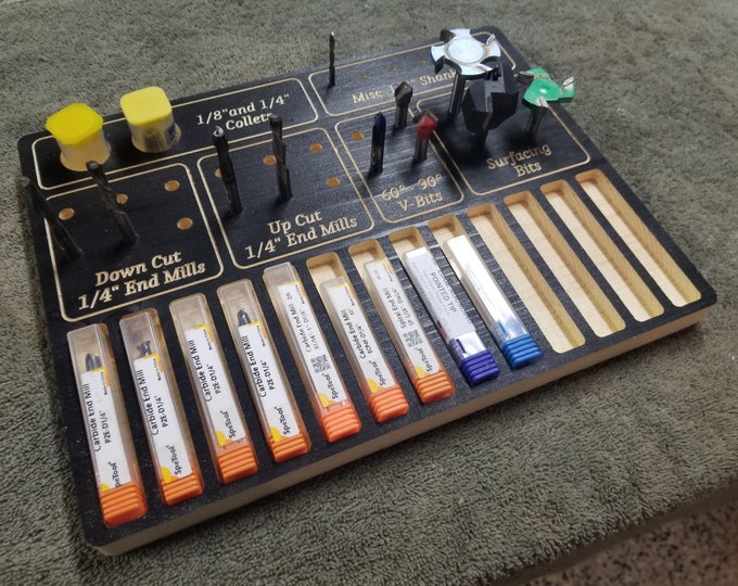 CNC Tool Organizer Download CNC Bit for Shapeoko or CNC Router Bit ...