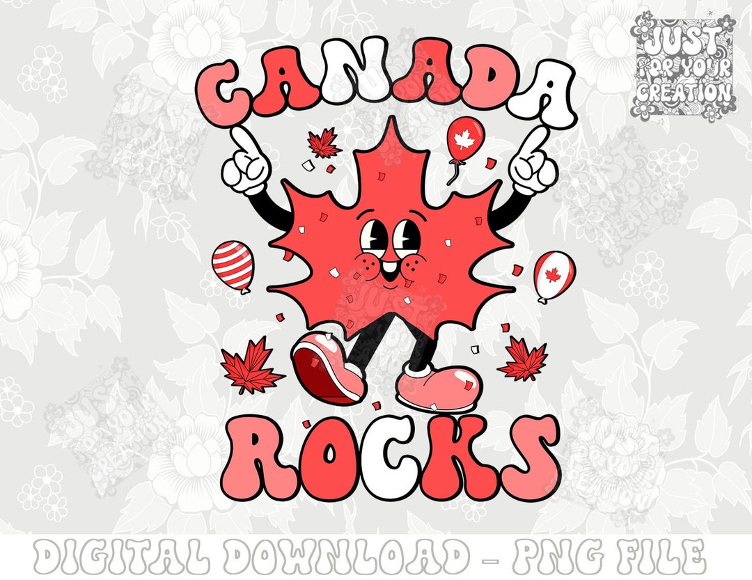 Canada Rocks SVG ,canada Rocks Png,canada Day Svg,canada Day Png,maple ...