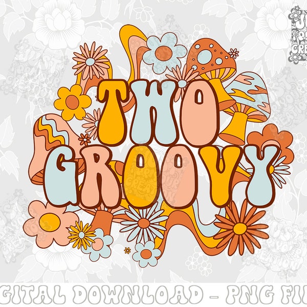 Two Groovy Png - Etsy