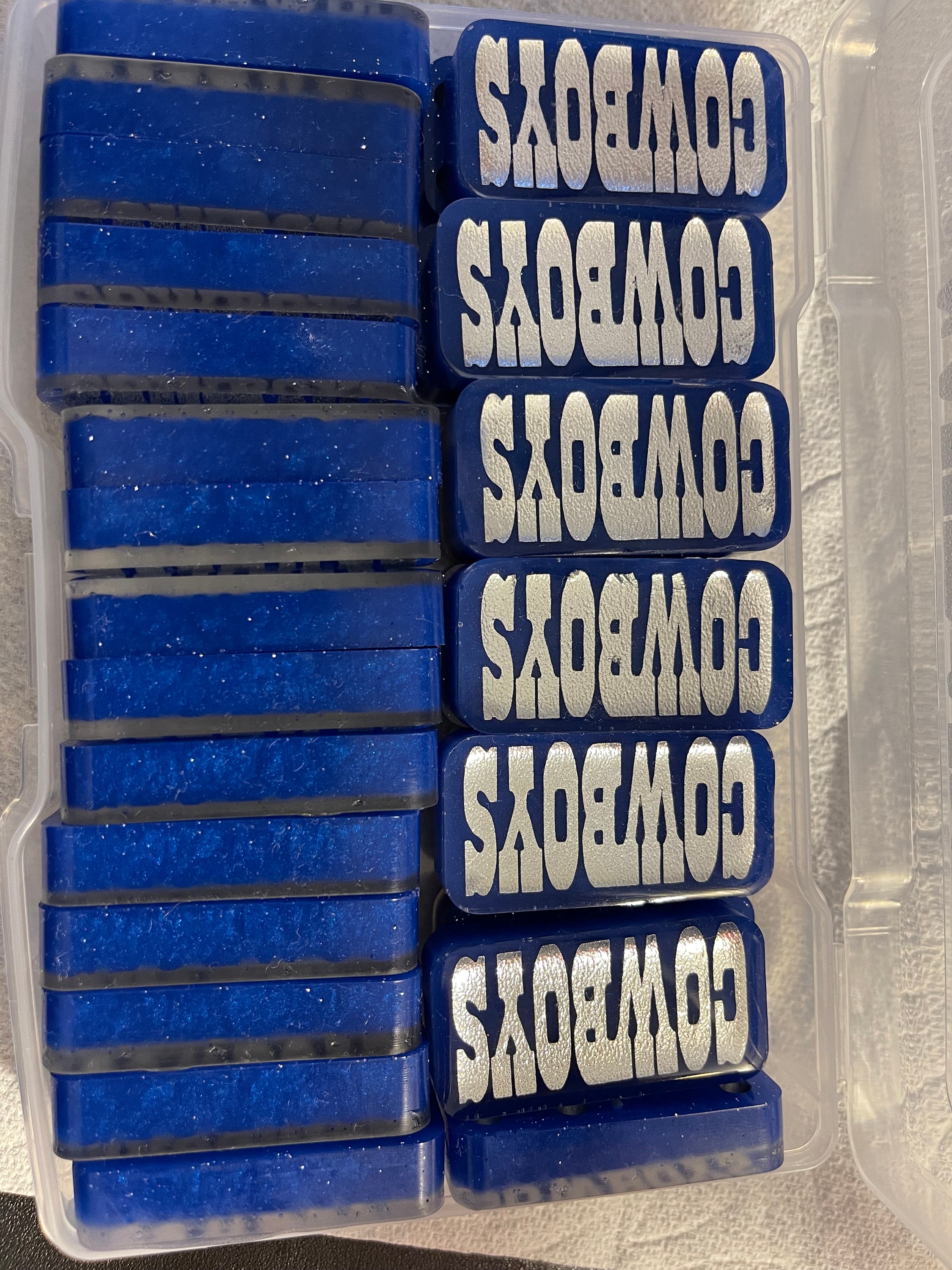 Dallas Cowboy Domino Set With Case - Etsy