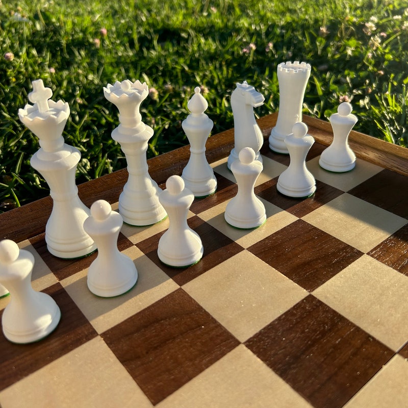 3d Printed Chess Set - Etsy