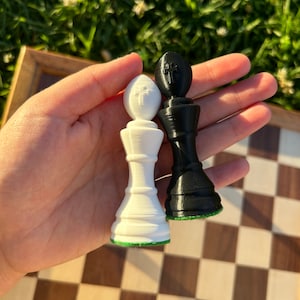 Seirawan Chess Pieces: Chancellor and Archbishop - Etsy