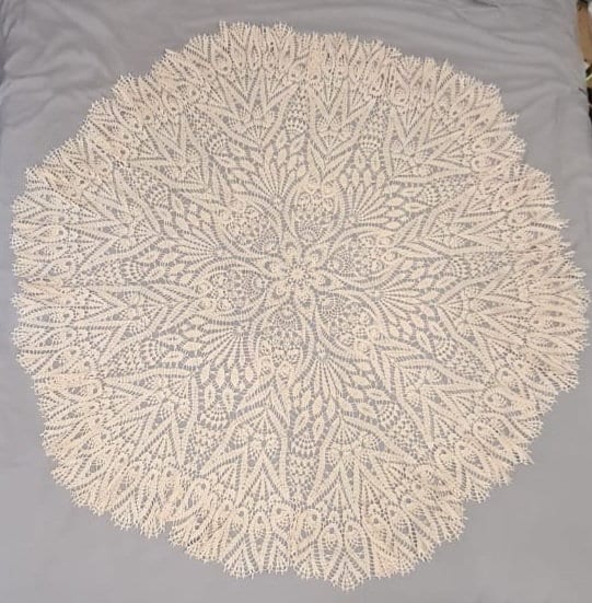 Crochet Tablecloth - Etsy