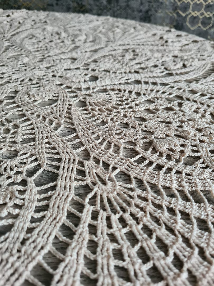 Crochet Tablecloth - Etsy